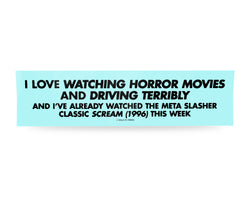 Scream Bumper Sticker – Gold St. Press